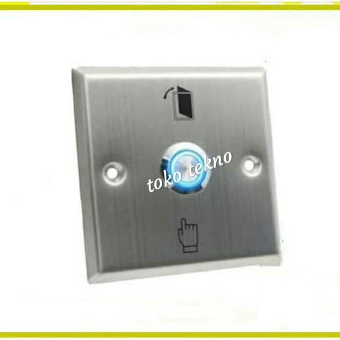 TOMBOL Big Led Stainless Exit Button | Push Button | Big Led Bell ...