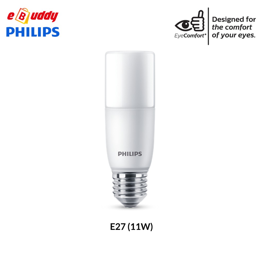 PHILIPS LED DL Stick Bulb 5.5W 7.5W 9.5W 11W ( 3000K | 4000K | 6500K) [Ready Stock] | Shopee ...