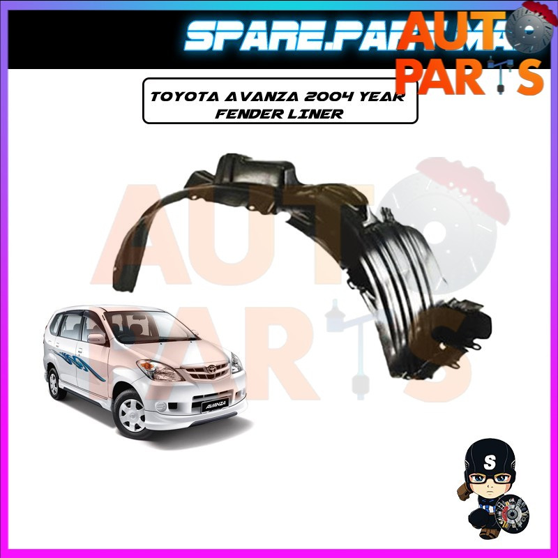 Toyota Avanza 2003~2011 Fender Protector/Cover(Left/Right to choose ...