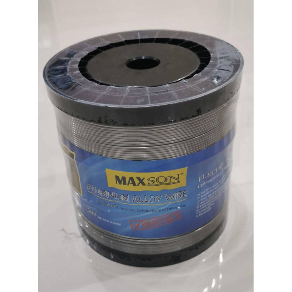 Crilight Maxson Aluminium Alloy Wire (2.5mm x 500m) MA25S | Shopee Malaysia