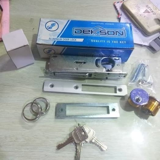 Dekson 8128 Swing Glass Aluminium Door Lock | Shopee Malaysia