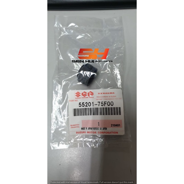 Suzuki Solio BOOT upr brake caliper pin 55201-75F00 Genuine Part ...