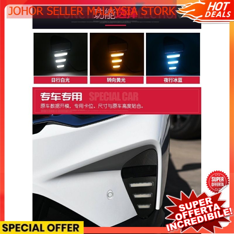 LED Running Light Bar X50 X70 Daylight Front Bumper Signal Fog Lamp ...