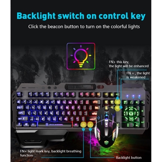 ~Ship From KL~ GK70 Mechanical GAMING KEYBOARD 104keys Colorful LED ...