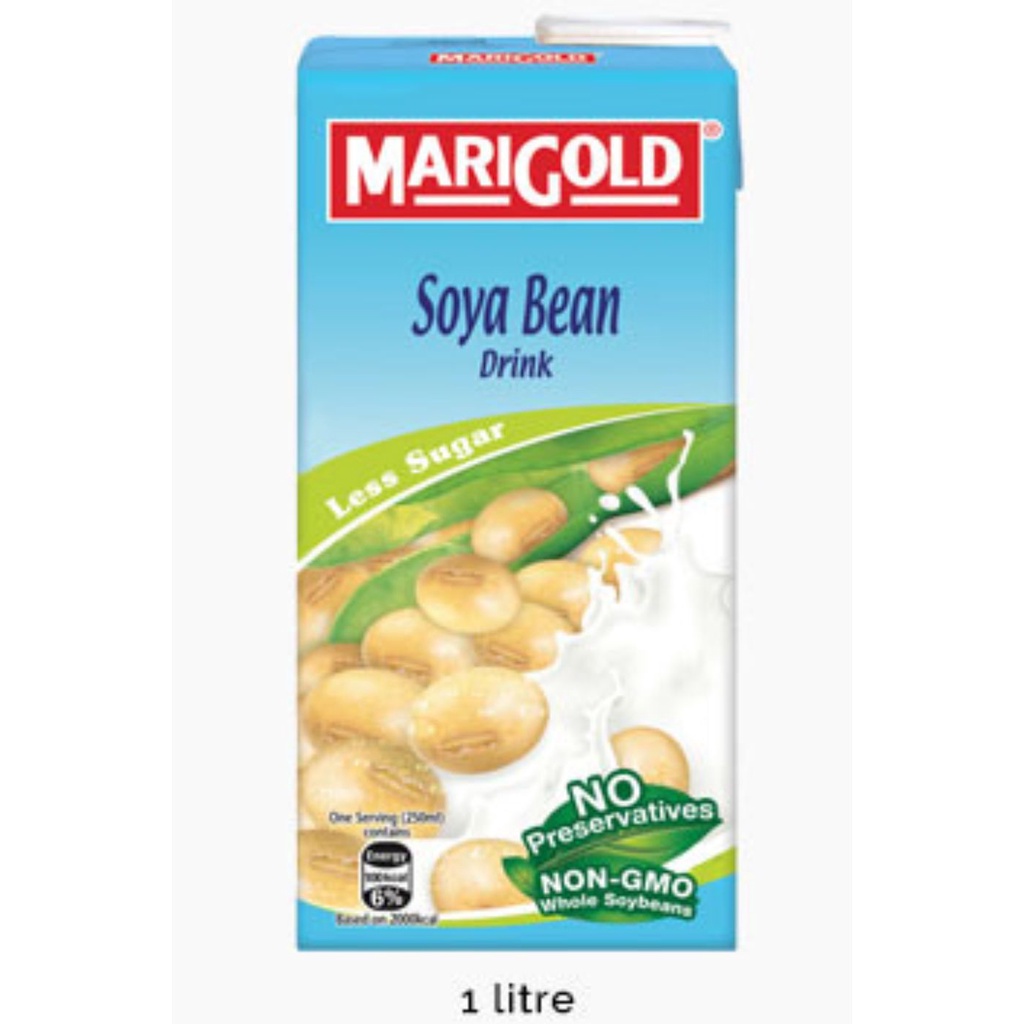 Minuman Kotak Marigold 1 Liter Chrysanthemum / Lychee / Ice Lemon Tea ...