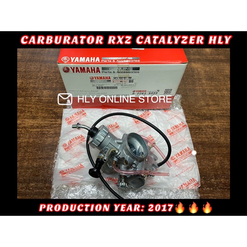 Carburator Carburetor Yamaha RXZ Catalyzer 100% Original HLY🔥🔥🔥 | Shopee Malaysia