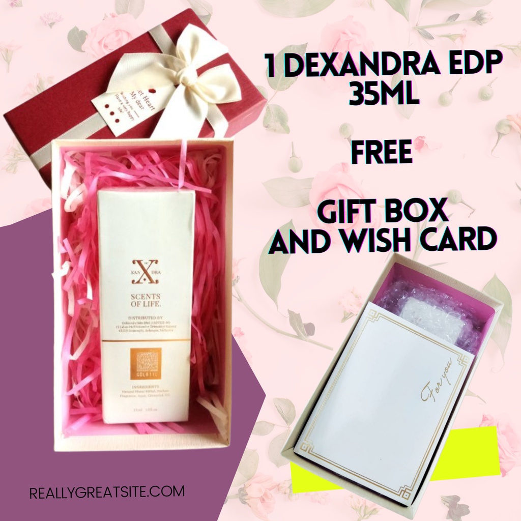 FREE GIFT BOX 🎁 Dexandra Perfume For Her 💯% Original 35ml | Shopee Malaysia
