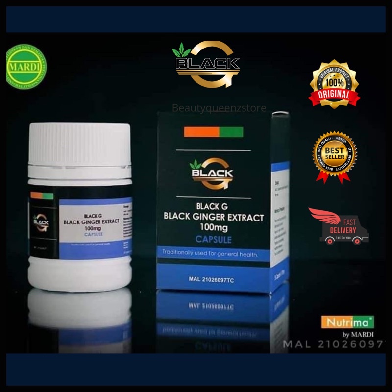 Black G Capsules Mardi Original (30 Biji) | Shopee Malaysia