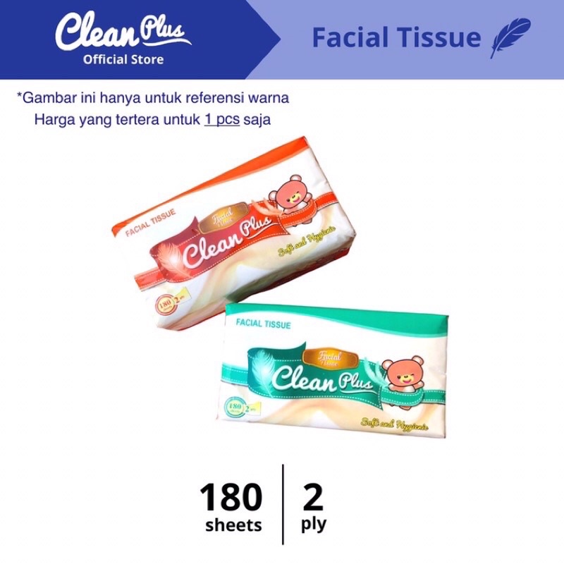 Tissue Clean Plus 180 sheets | Tissue Clean Plus 180s Bear | Clean Plus ...