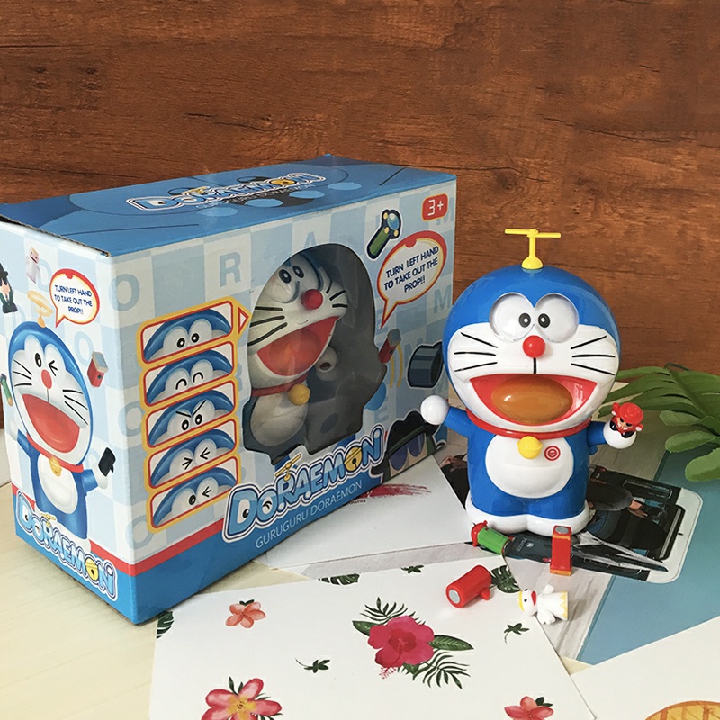 Doraemon model changing faces funny toys for children | Shopee Malaysia