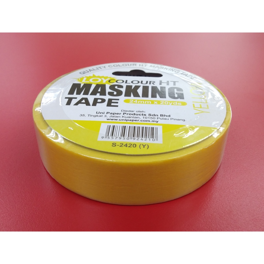 LOY COLOUR HT MASKING TAPE | Shopee Malaysia