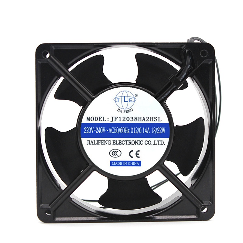 Brand New JF12038HA2HSL/HBL 12CM Chassis Axial Fan 110/220/380V Cooling ...
