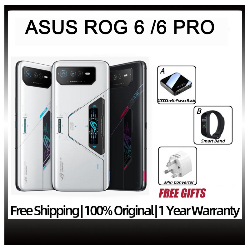 Asus ROG 6 / Asus ROG 6 PRO | Snapdragon 8+ Gen 1 ASUS ROG Phone 6 ROG Gaming Phone 6 Pro ...