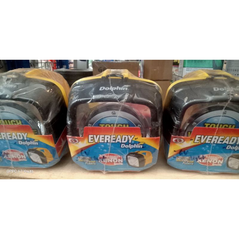 Eveready Dolphin 6V Waterproof Floating Xenon Flashlight (Exclude ...