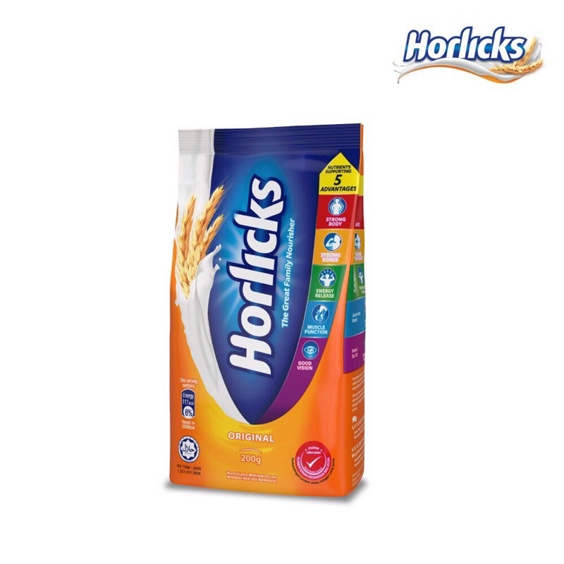 Horlicks Original Powder 200g | Shopee Malaysia