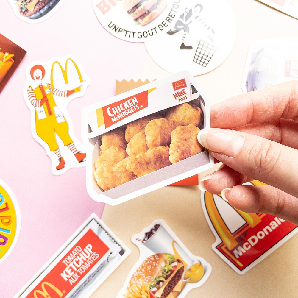 25pcs MCD Sticker Pack, Sticker Bundle, Sticker for Journals ...