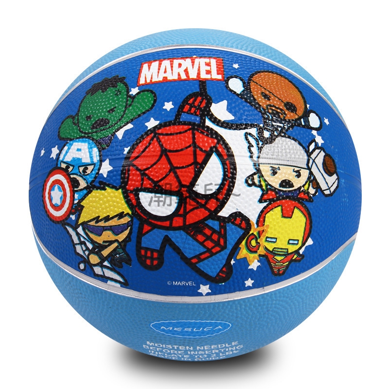 Manwei Spiderman 3 Rubber Basketball Children's Cartoon Basketball ...