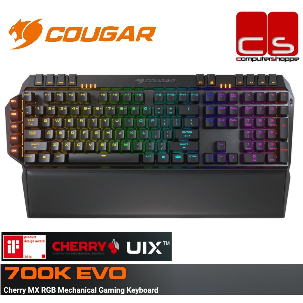 🔥OFFER 🔥COUGAR 700K EVO Cherry MX RGB Mechanical Gaming Keyboard ...