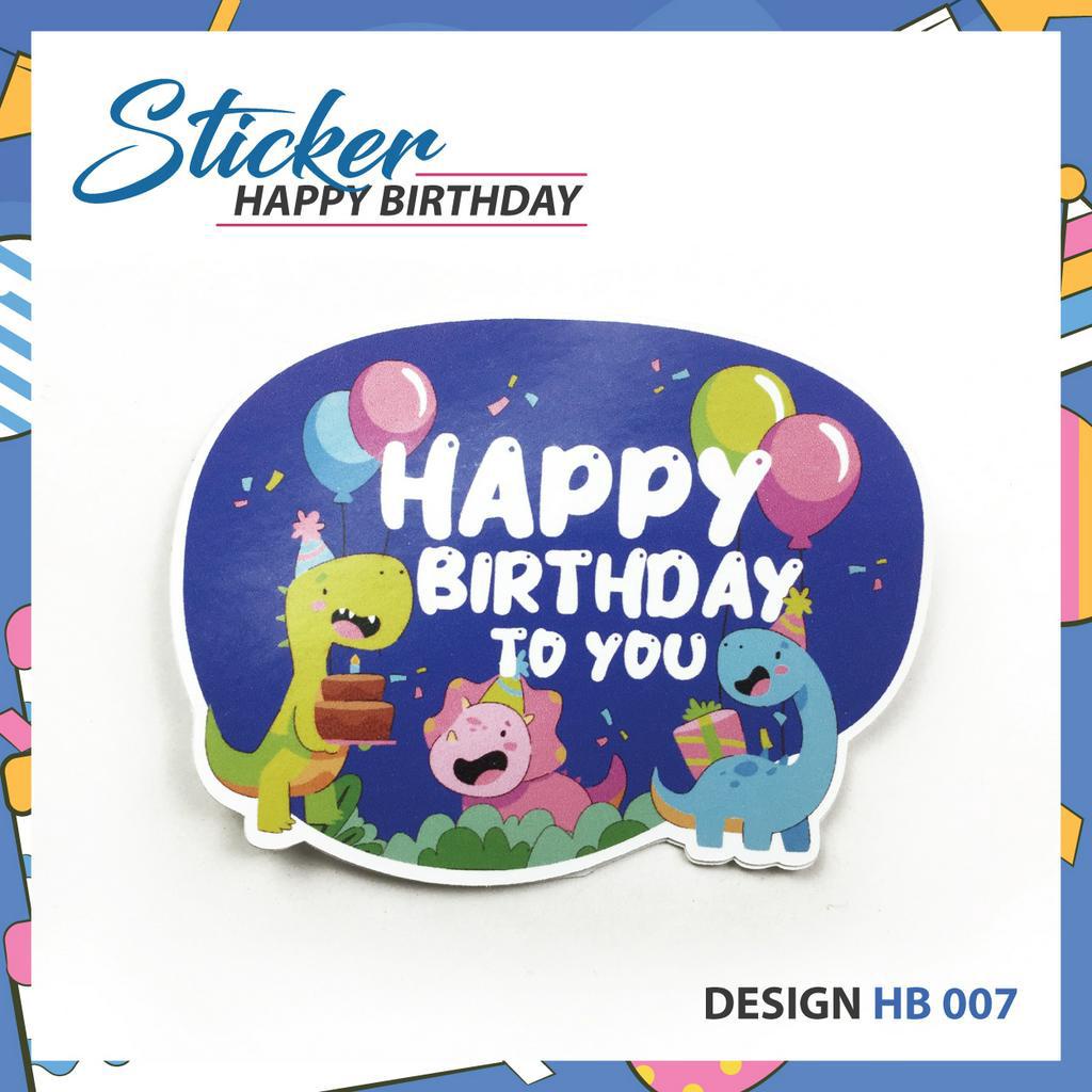 STICKER Hari Jadi | Happy Birthday | Ulang Tahun | Sanah Helwah ...