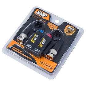 Balun 8MP AHD/TVI/CVI/CVBS 1CH Passive CCTV HD Video Balun Transmitter ...