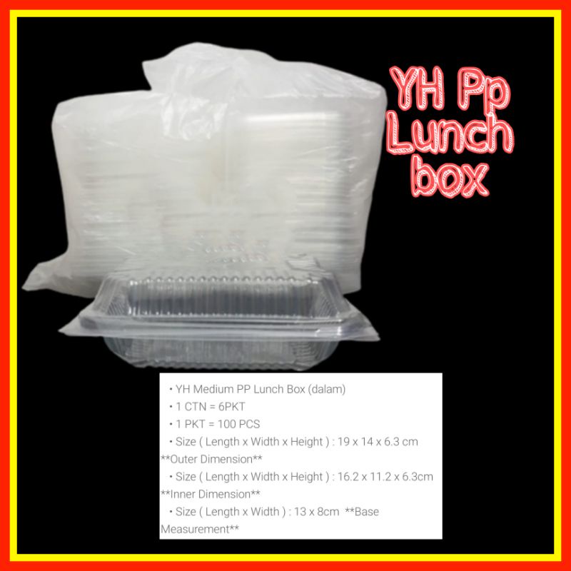 PP Lunch box bx150 /HY PP Lunch Box/Okid Sea2 Disposable Plastic Food ...
