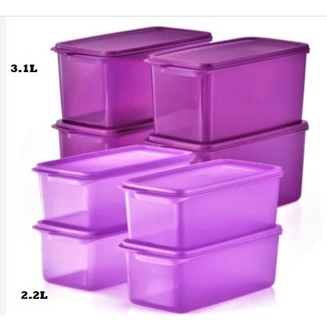 🌺READY STOCK🌺 Tupperware Chill N Serve Fresh & Cool Stacker Set Fridge ...