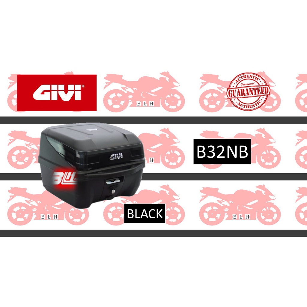 100% ORIGINAL } GIVI BOX B32NB 32 Liter Base Plate MP60N RSX RS150 Y15ZR 135LC Monorack | Shopee ...