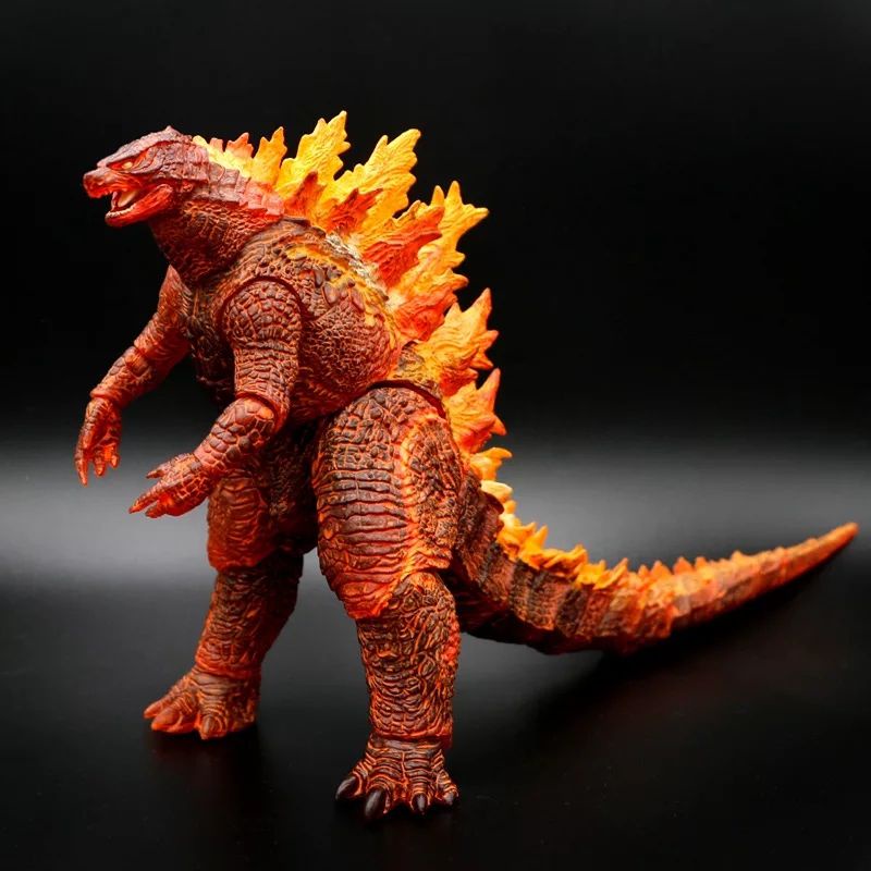 Stunning Godzilla Burning Action Figures With Articulated Joints ...