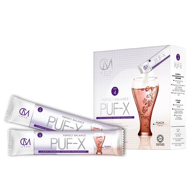CM LESS STEP 4 PUF-X - 排水去肿 (100% 正品）- 1 盒 12 包 | Shopee Malaysia
