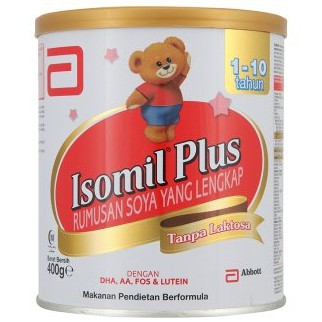 ABBOTT ISOMIL PLUS for 1 to 10 Years Old (400g/850g) | Shopee Malaysia