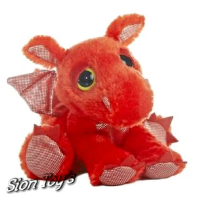 MERAH Red Dragon Stuffed Animal Doll (Red Dragon Stuffed Animal Doll ...
