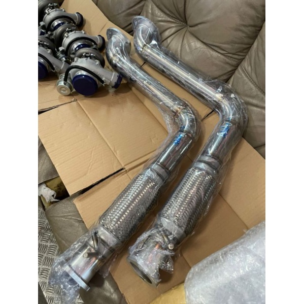 Custom Downpipes 4x4 For Ford Ranger 2.2 & 2.0 BI Turbo | Shopee Malaysia
