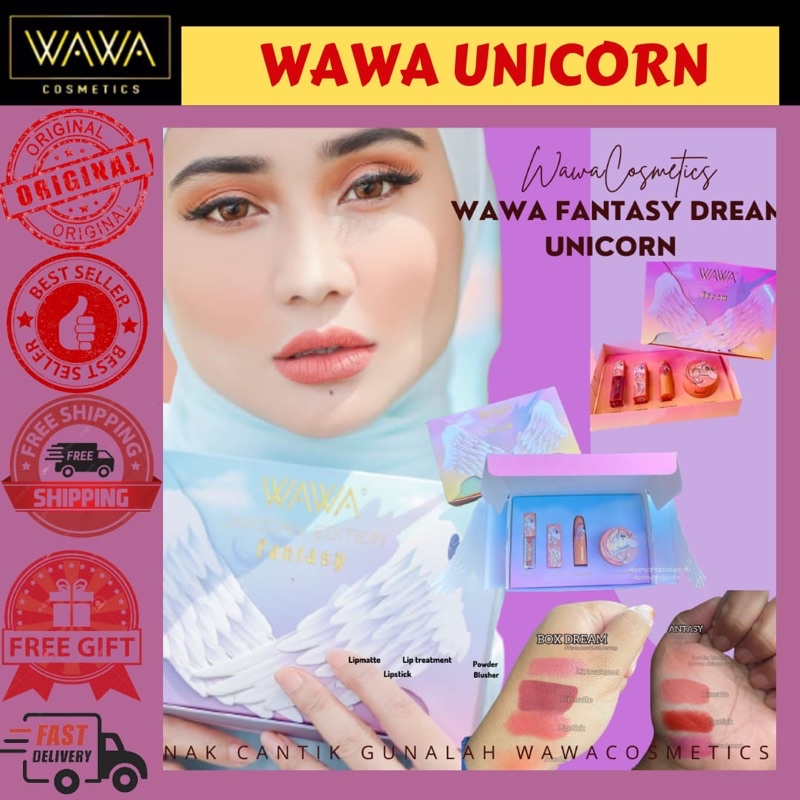 ‼️🔥𝐂𝐋𝐄𝐀𝐑𝐀𝐍𝐂𝐄 𝐒𝐓𝐎𝐂𝐊🔥‼️WAWA FANTASY DREAM | UNICORN EDITION | FREE FACIAL ...