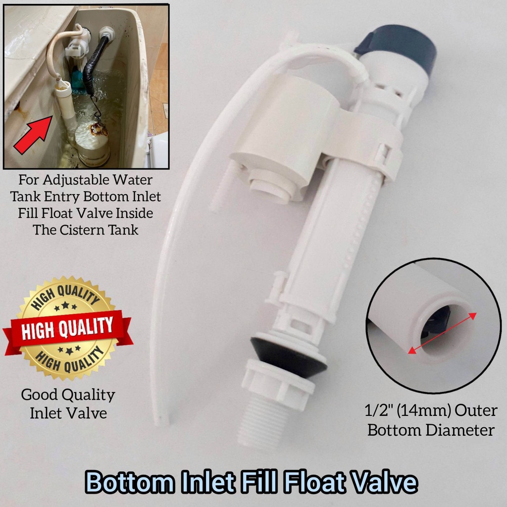 Good Quality Inlet Fill Adjustable Height Bottom Float Valve For ...
