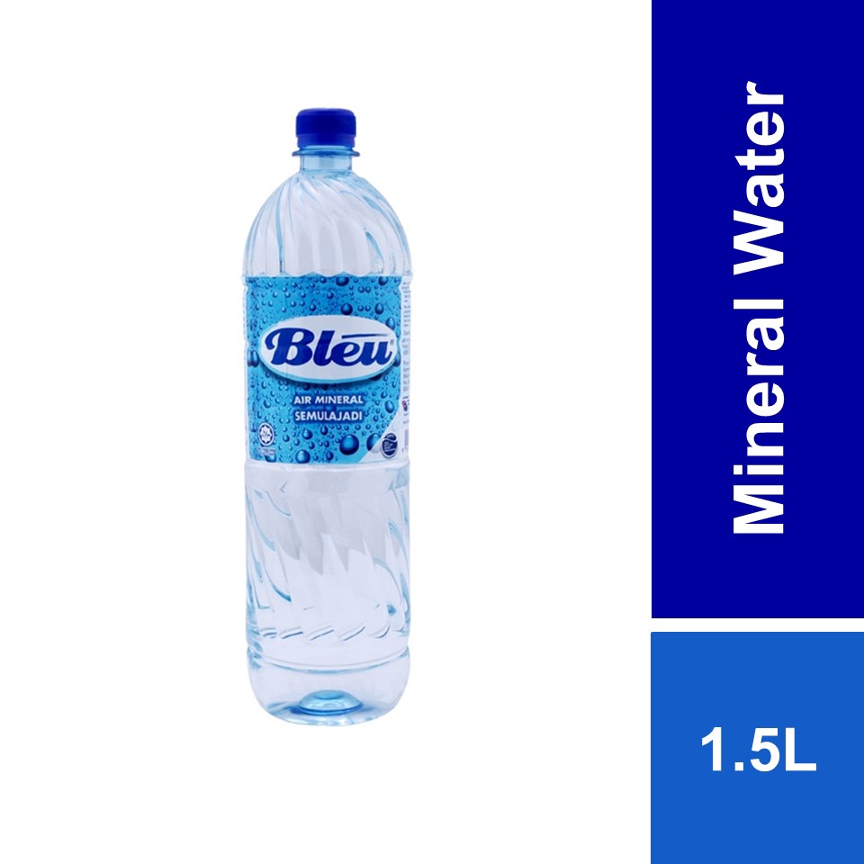 BLEU Mineral Water - 1.5L | Shopee Malaysia
