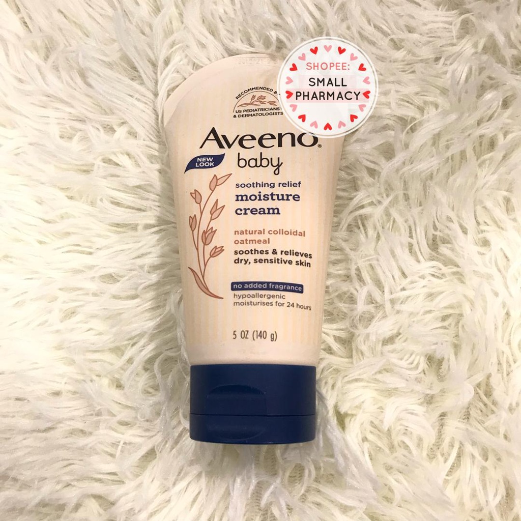 Aveeno Baby Soothing Relief Moisturizing Cream - Natural Colloidal ...