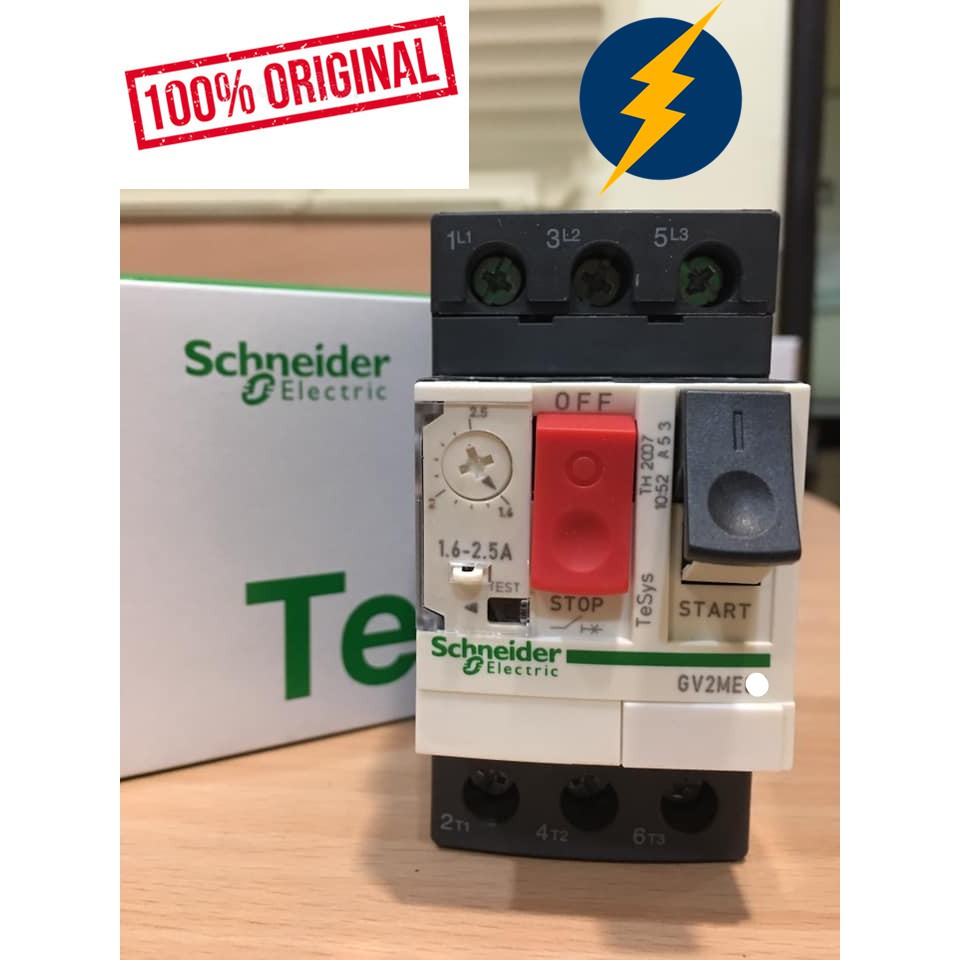 SCHNEIDER GV2ME MOTOR CIRCUIT BREAKER (GV2ME05 GV2ME06 GV2ME07 GV2ME08 ...