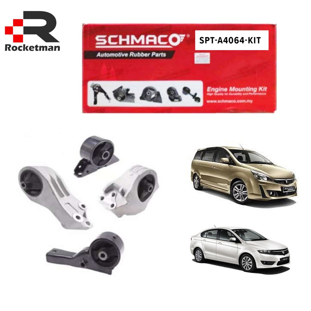 SCHMACO ENGINE MOUNTING SET PROTON PREVE CFE CPS EXORA TURBO SUPRIMA ...