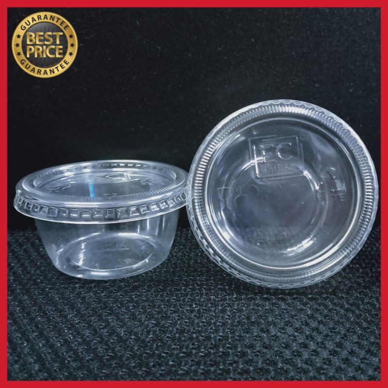 2oz Round Container / Bekas Sos / Sos Container / Bekas Makanan Baby ...