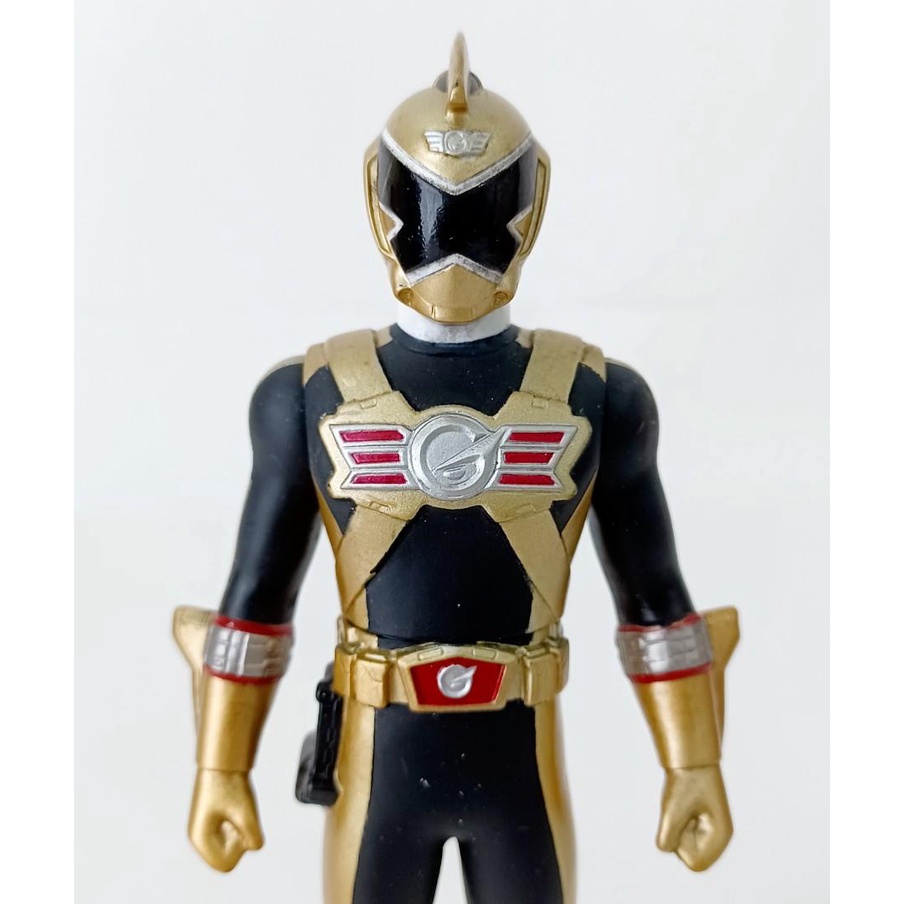 Bandai Power Ranger Engine Force Power Ranger rpm Black and Gold Ranger ...