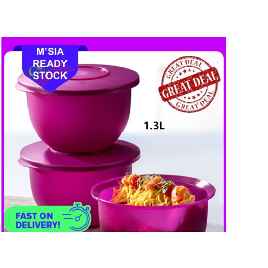 TUPPERWARE: EXPRESSION BOWL SMALL (1.3L) | Shopee Malaysia