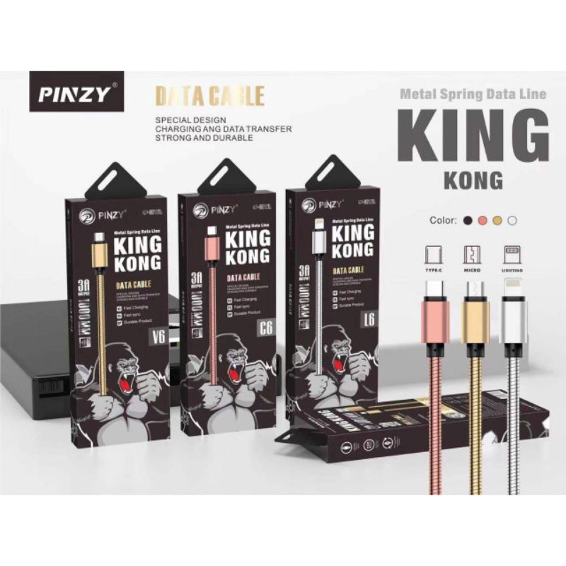 Original PINZY TPYE-C IRON DATA CABLE | Shopee Malaysia
