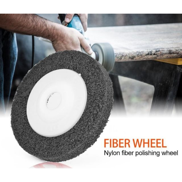 4 Nylon Fiber Polishing Wheel Sanding grinding wheel fibre disc mata polish besi Shopee Malaysia