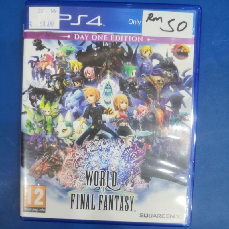 Ps4 world of final fantasy (USED) | Shopee Malaysia