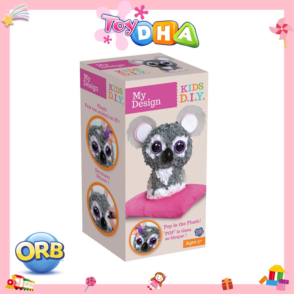 The Orb Factory My Design 3D Koala (75354) Children Art Crafts DIY ...