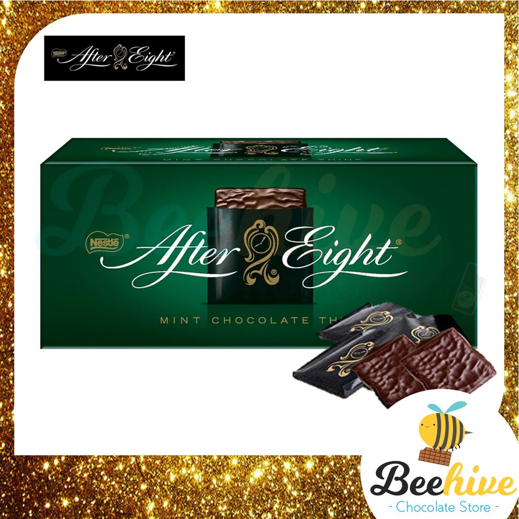 Nestle After Eight Classic Mint Chocolate Thins 200g (Ice Cold Packs ...