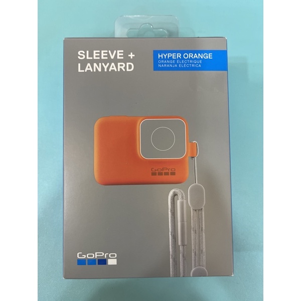Original GoPro Sleeve + Lanyard (Hyper Orange / Electric Pink) | Shopee ...