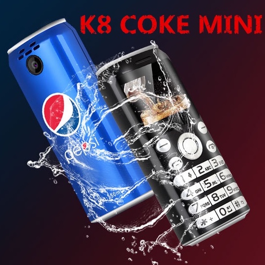 Original Coca Cola Mini Mobile Phone K8 coke recording Popular mini ...