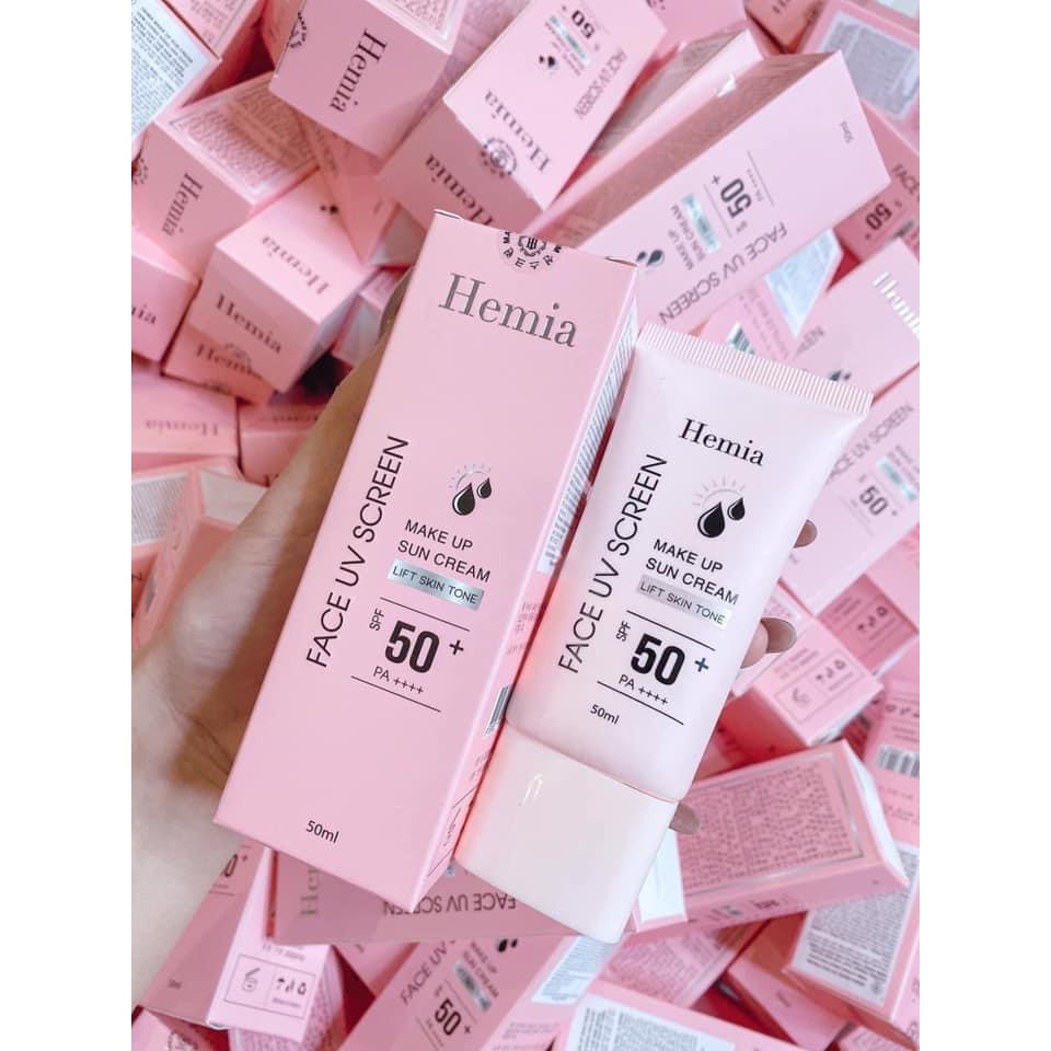 Sunscreen HEMIA whitening and tone-enhancing sunscreen SPF50 Made in ...