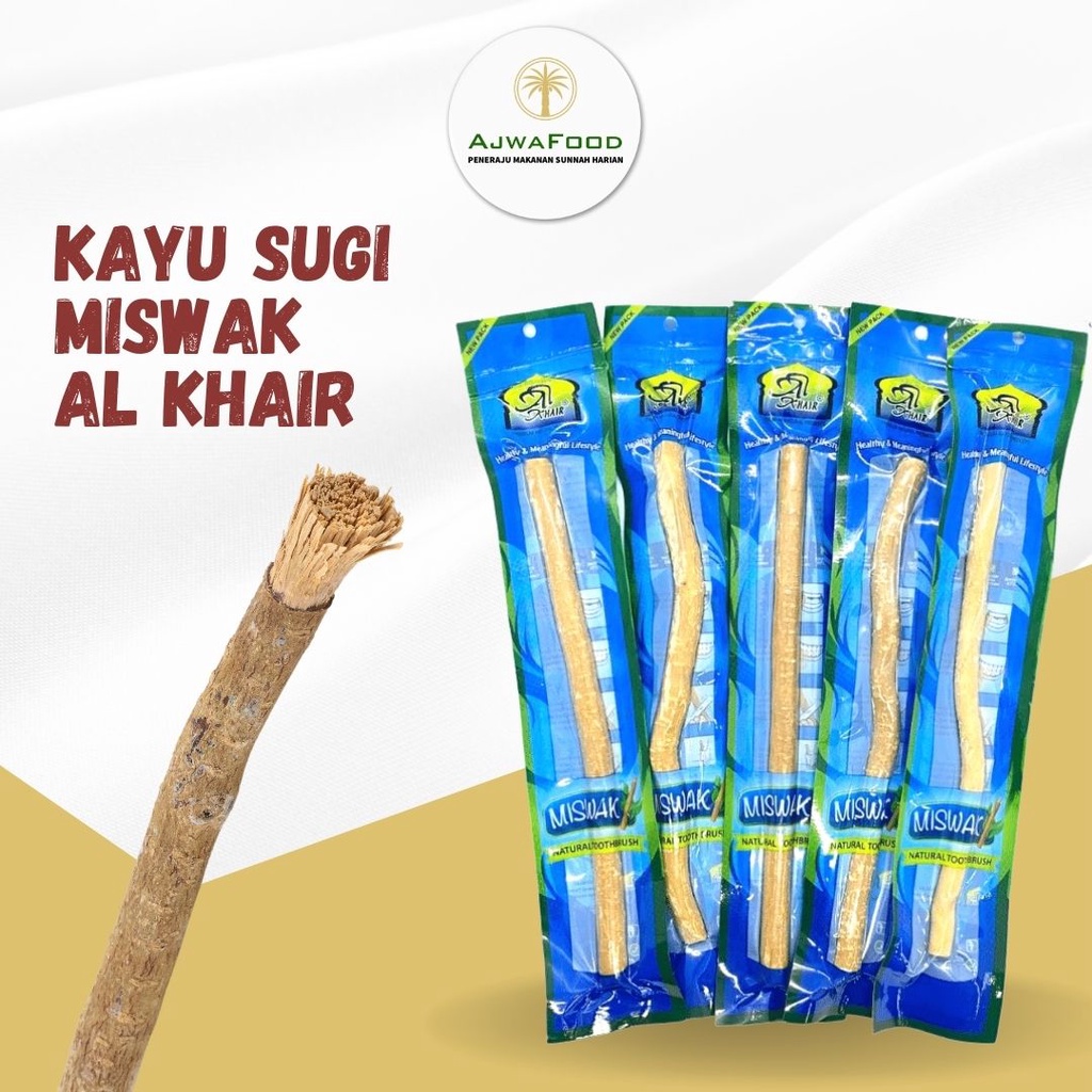 Kayu Sugi Miswak Al-Khair | Shopee Malaysia